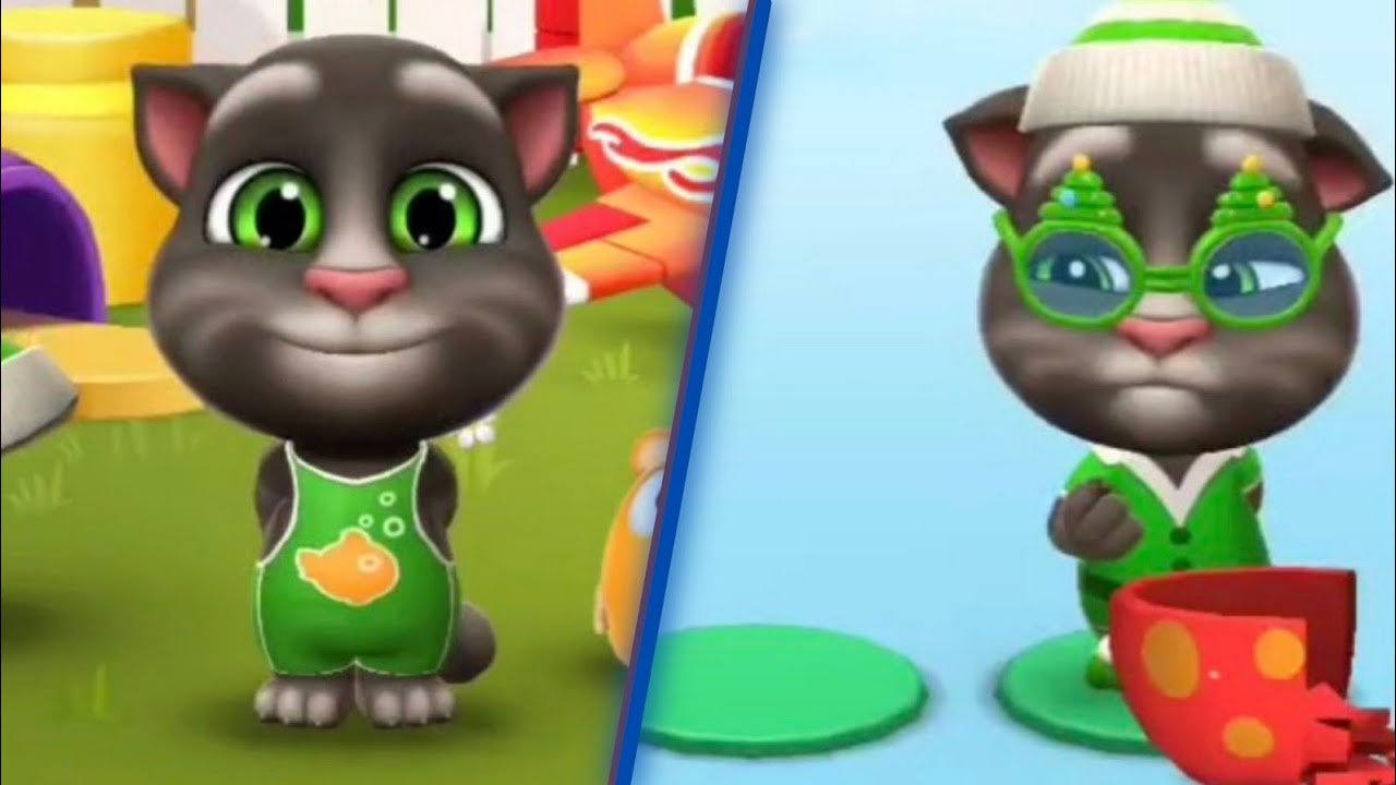 My Talking Tom 2 Plays with SNOW - Funny Things - YouTube