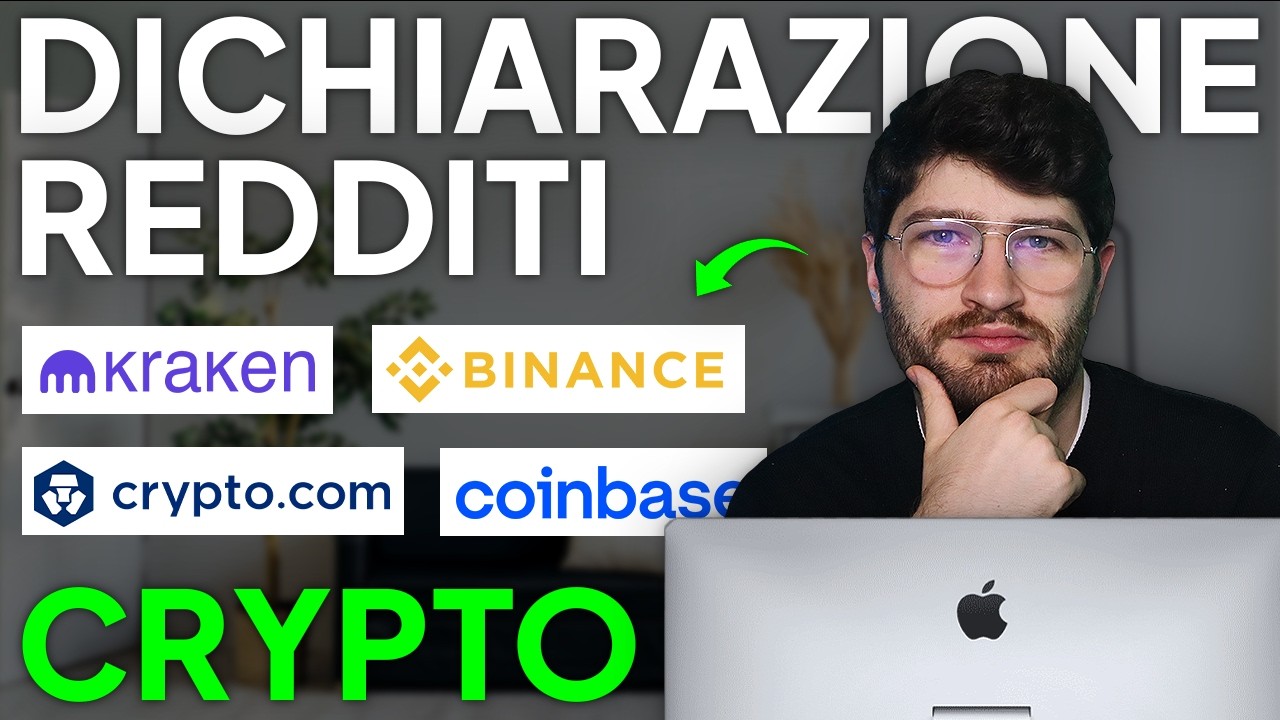 DENUNCIA dei REDDITI 2024 per CONTO CRYPTO (Binance, Kraken, Coinbase, Crypto.com, ...) - YouTube