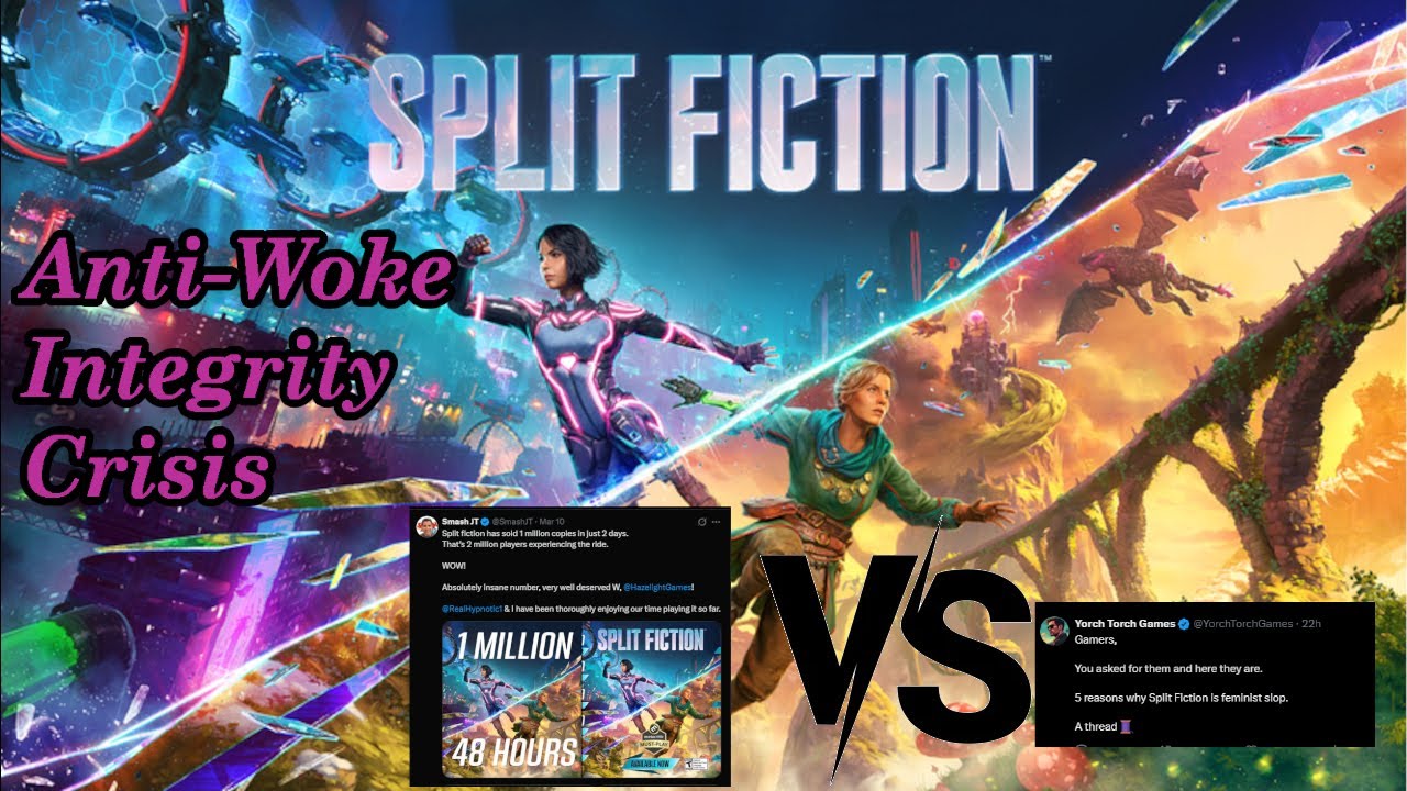 Split Fiction: The integrity crisis in anti-woke gaming - YouTube