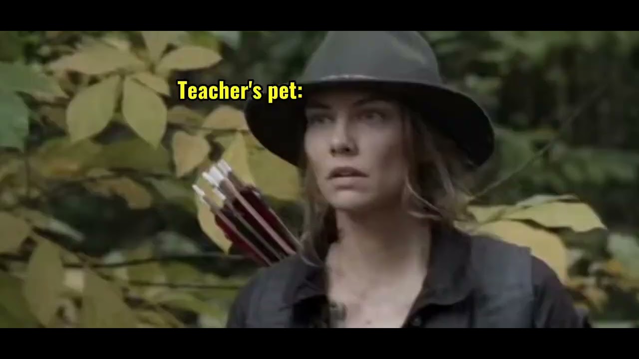 What will happen if you get caught bunking school twd edit - YouTube