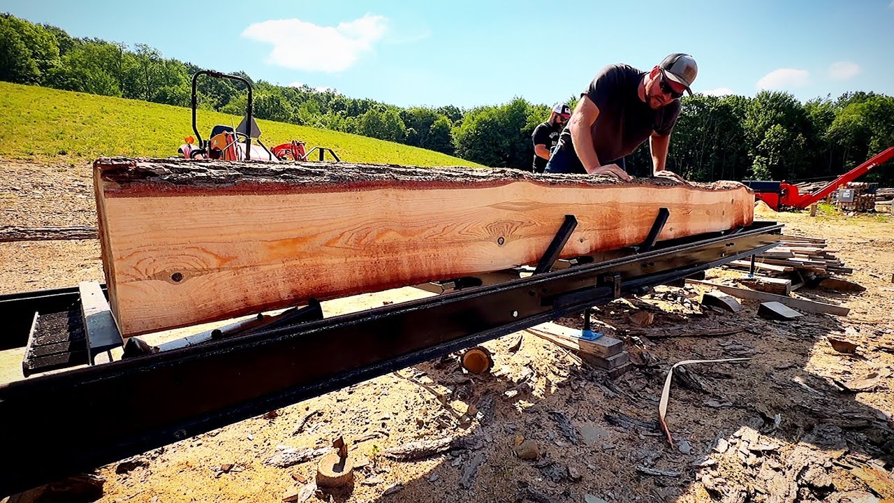 Self Employed Custom Saw Milling - YouTube
