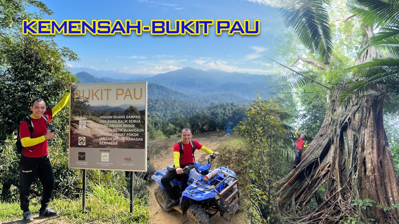 Hiking in Malaysia | Kemensah Bukit Pau | Bukitpau 272m | Hanuman ...
