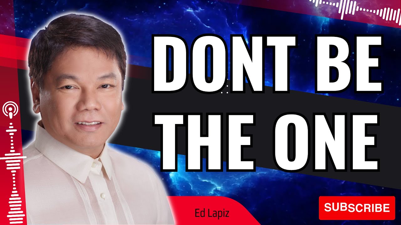 God Guidance - DonT Be The One | ED Lapiz 2023 - YouTube