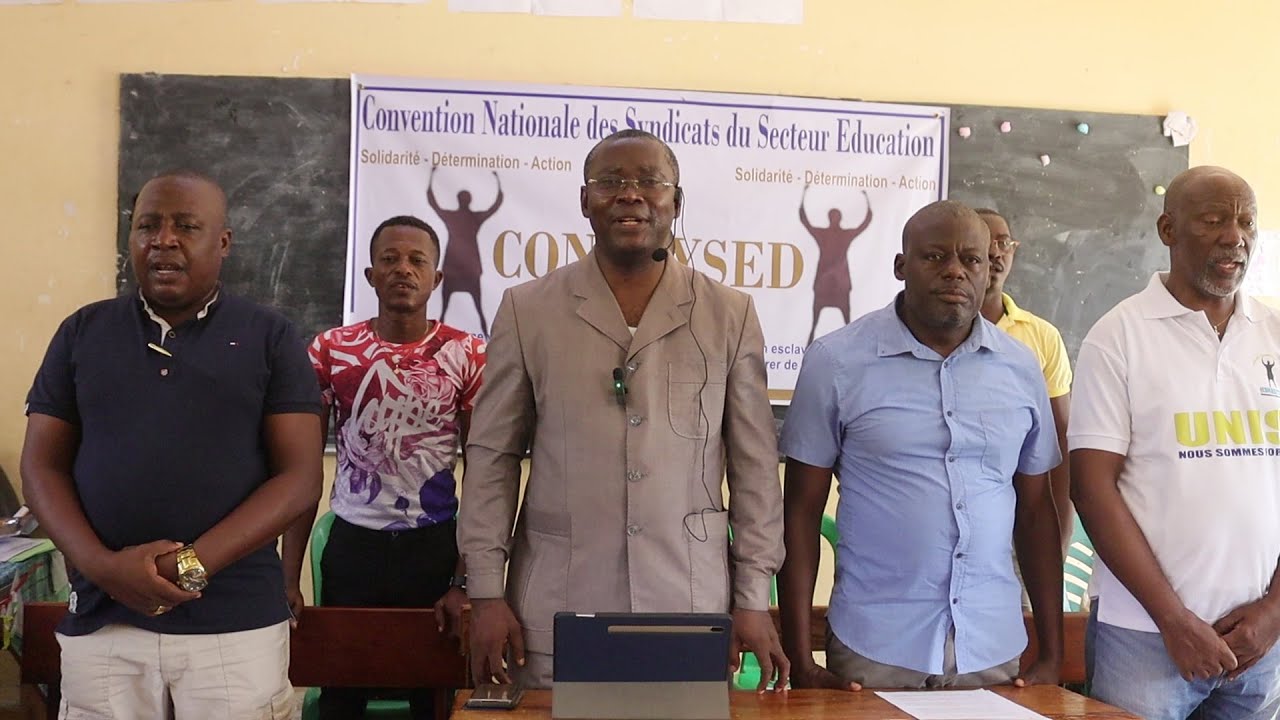 POINT DE PRESSE DE LA CONASYSED. - YouTube