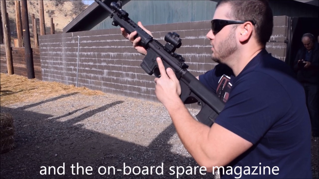 Springfield Armory Factory CA compliant SAINT - YouTube