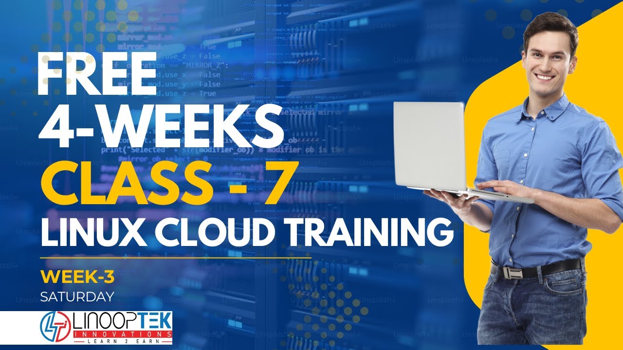 🎬 Week 3 Class 7 – Linux Cloud Essentials Training (FREE 4-Week Program) - YouTube