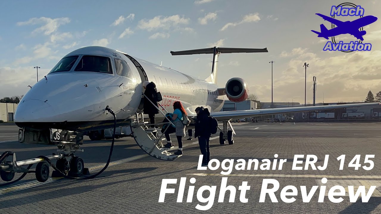 Flight Review - Flying on Loganair’s AWESOME Embraer 145 to Southampton ...