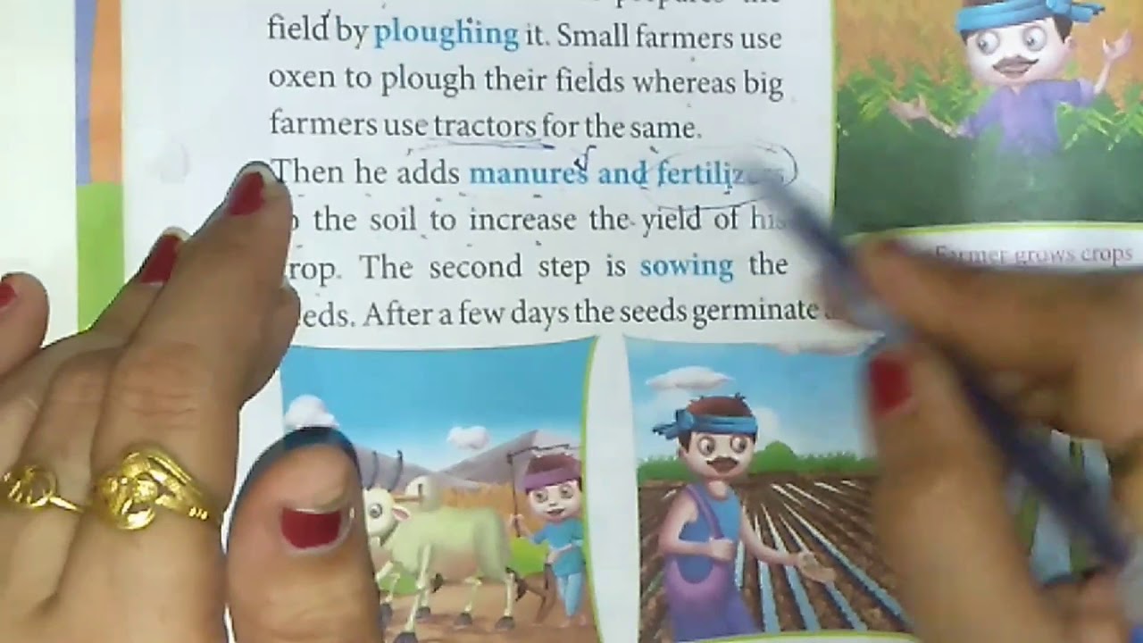 Class 4th chapter 3 topic Journey of food - YouTube