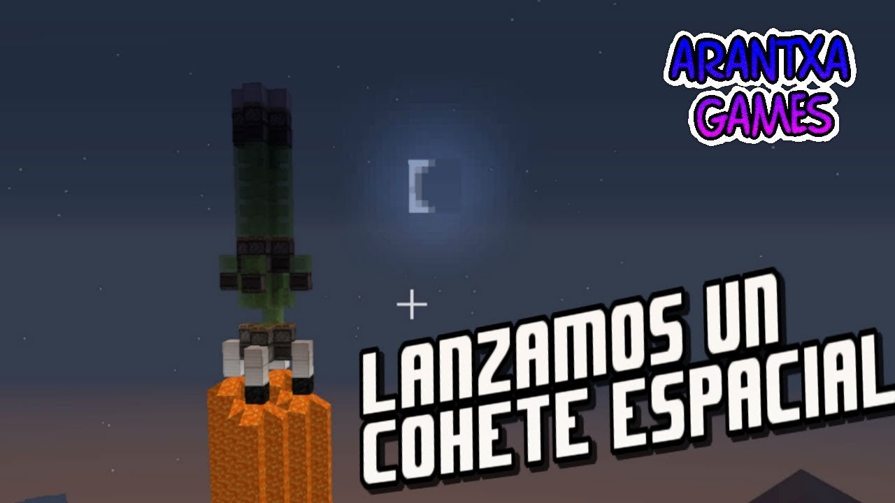 Lanzamos un cohete espacial en Minecraft 🚀 - YouTube