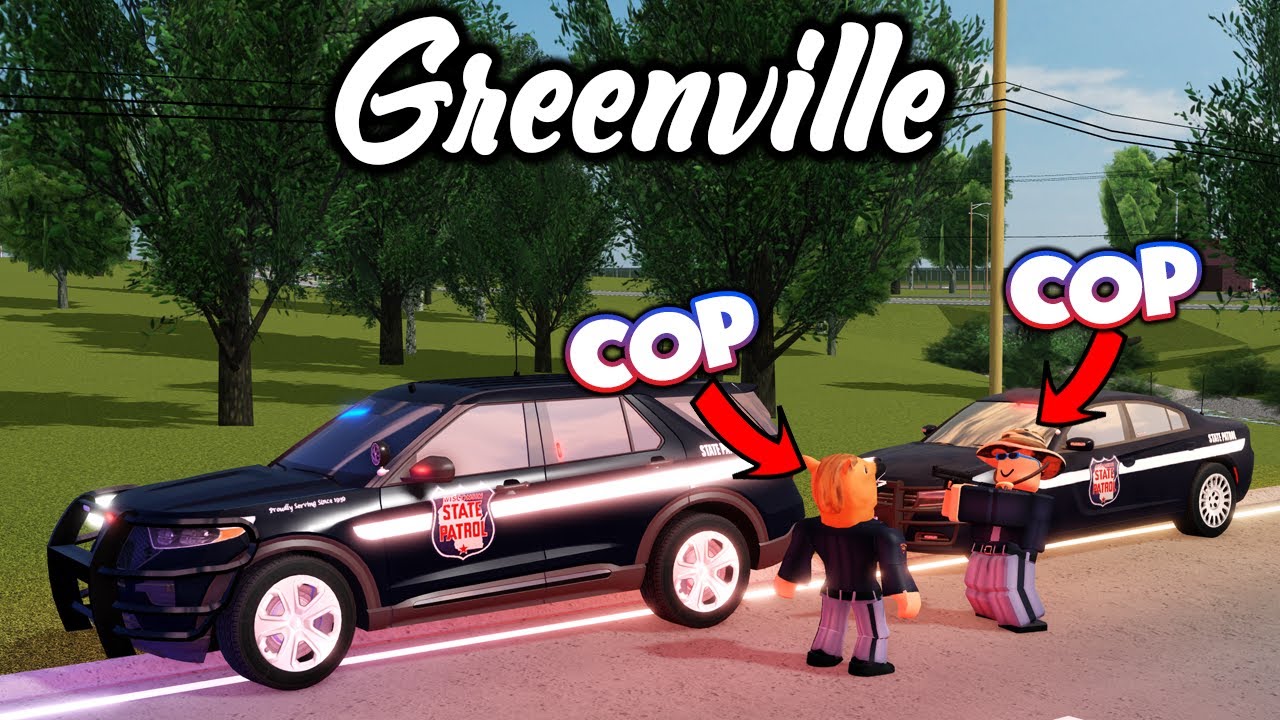 POLICE PULLS OVER POLICE!! || ROBLOX - Greenville Roleplay - YouTube