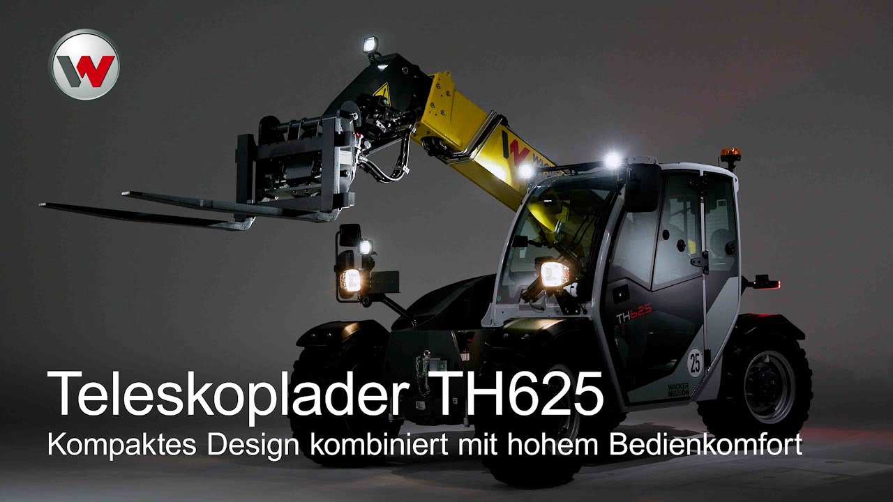 TH625: Der 6m Teleskoplader von Wacker Neuson - YouTube