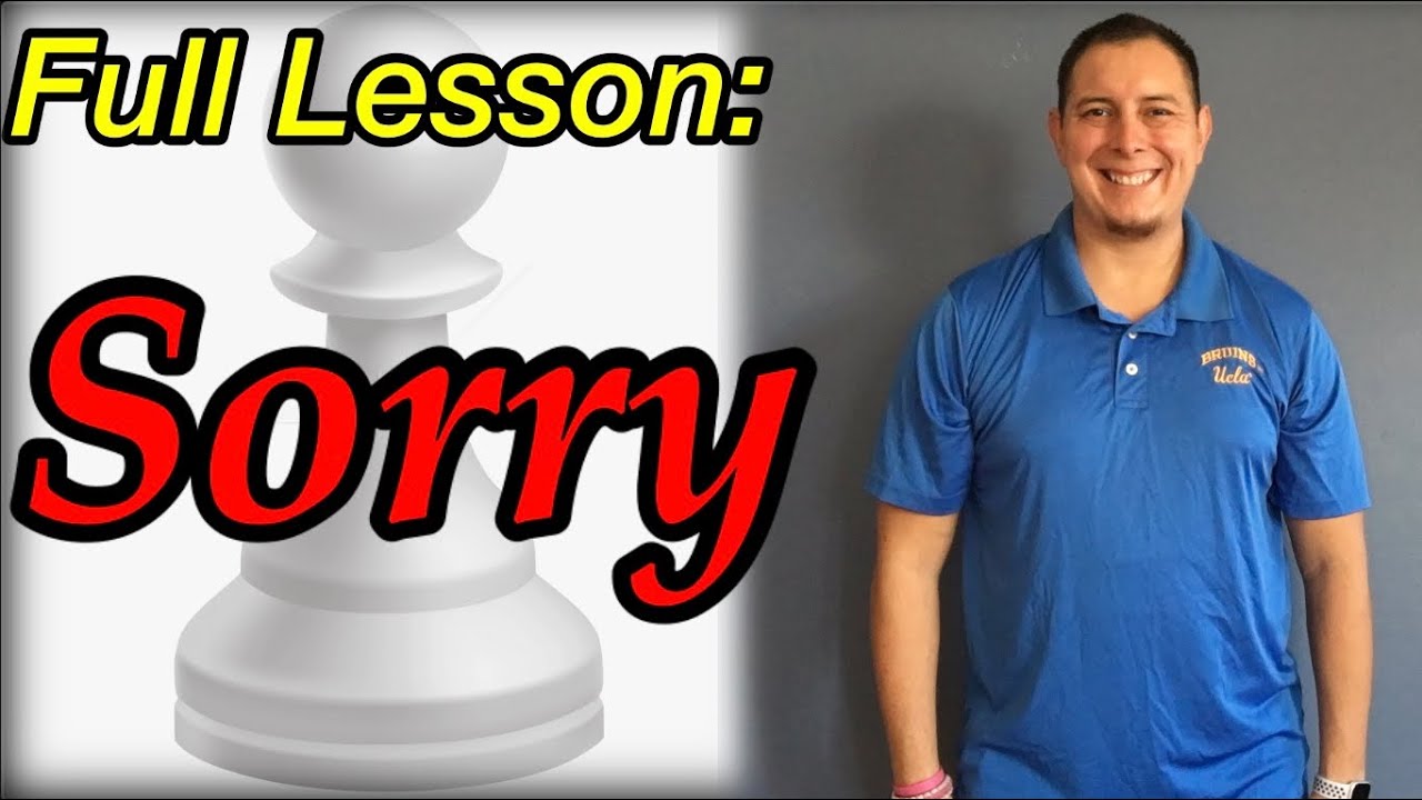 DIY PE Full Lesson | Physical Education at Home: Sorry #diypegames # ...
