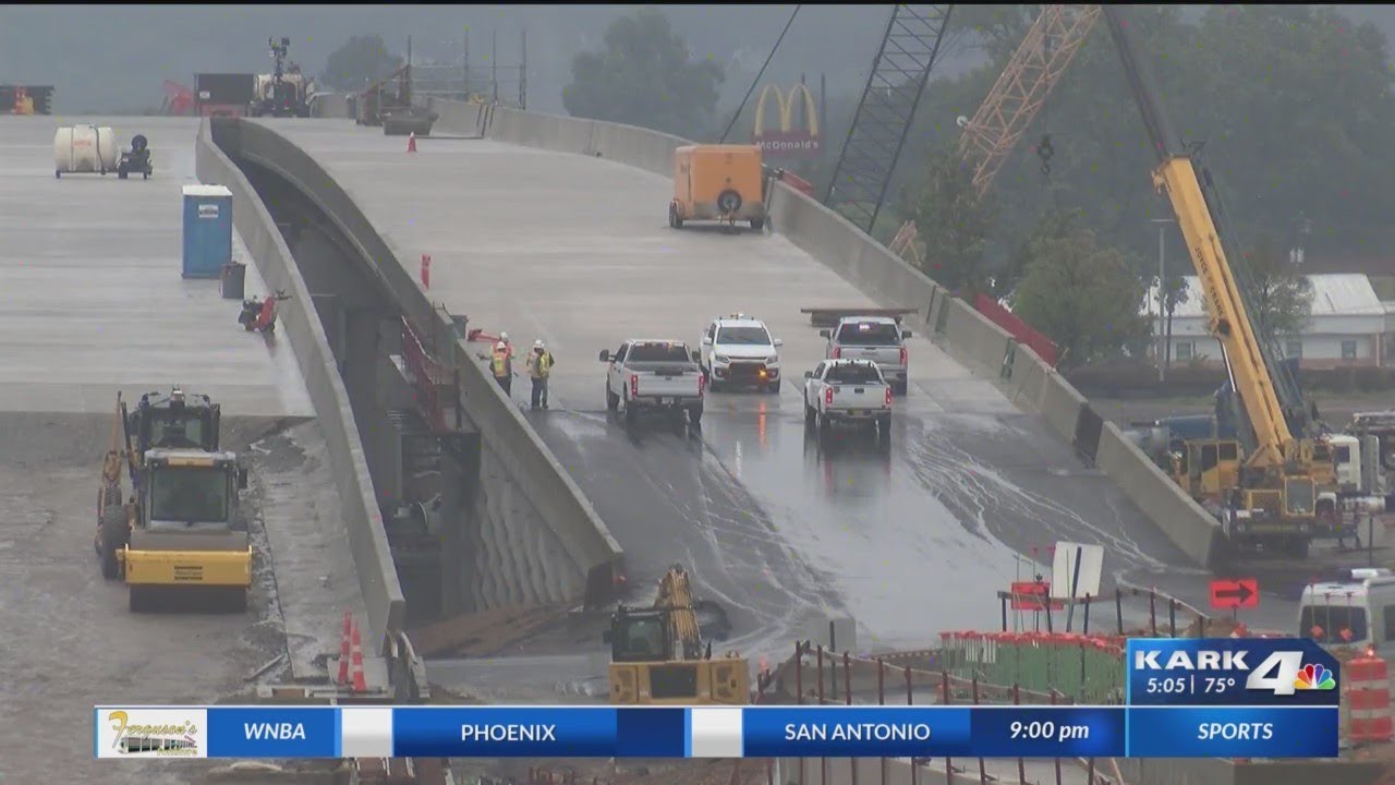 ARDOT announce when new I-30 river bridge will open - YouTube
