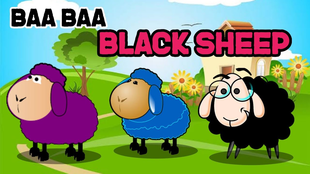 Baa Baa Black Sheep |baa baa black sheep have you any wool | #toddlers ...