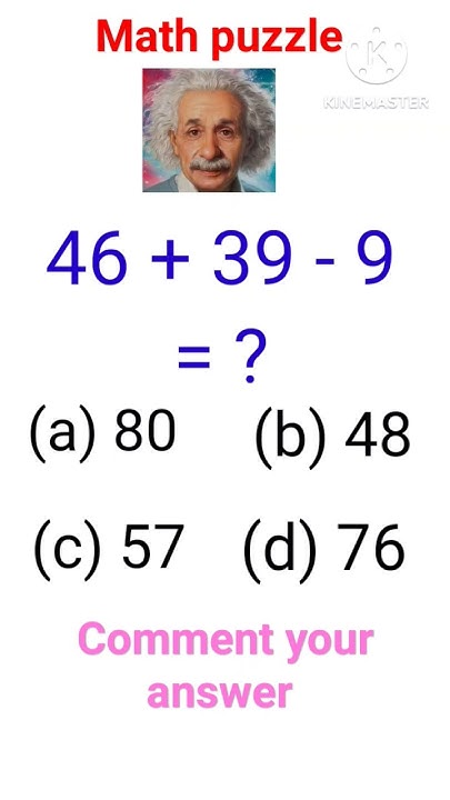 Math puzzle - YouTube