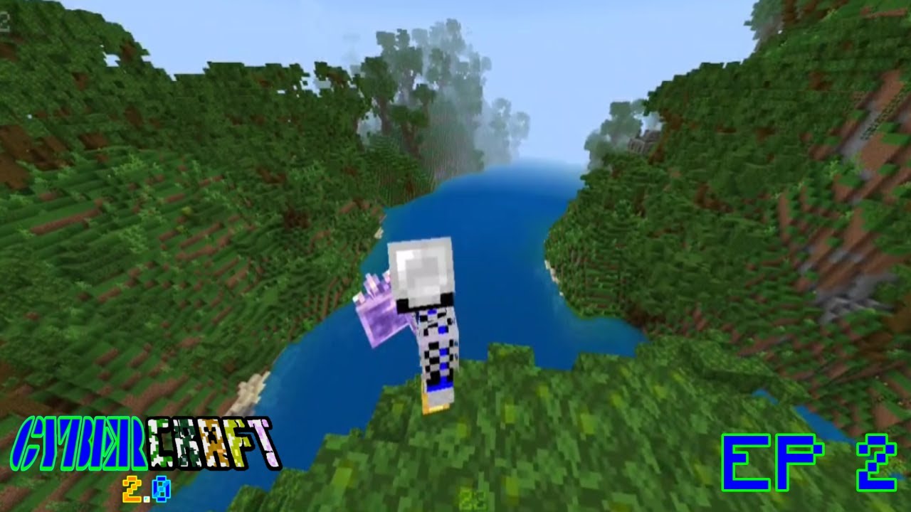 My First Adventures || Episode 2 || CyberCraft 2.0 - Modded Survival ...