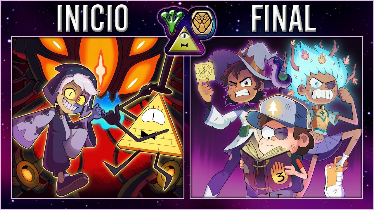 ¿Cómo inicia y termina MULTIVERSO Gravity Falls, Amphibia y The Owl ...
