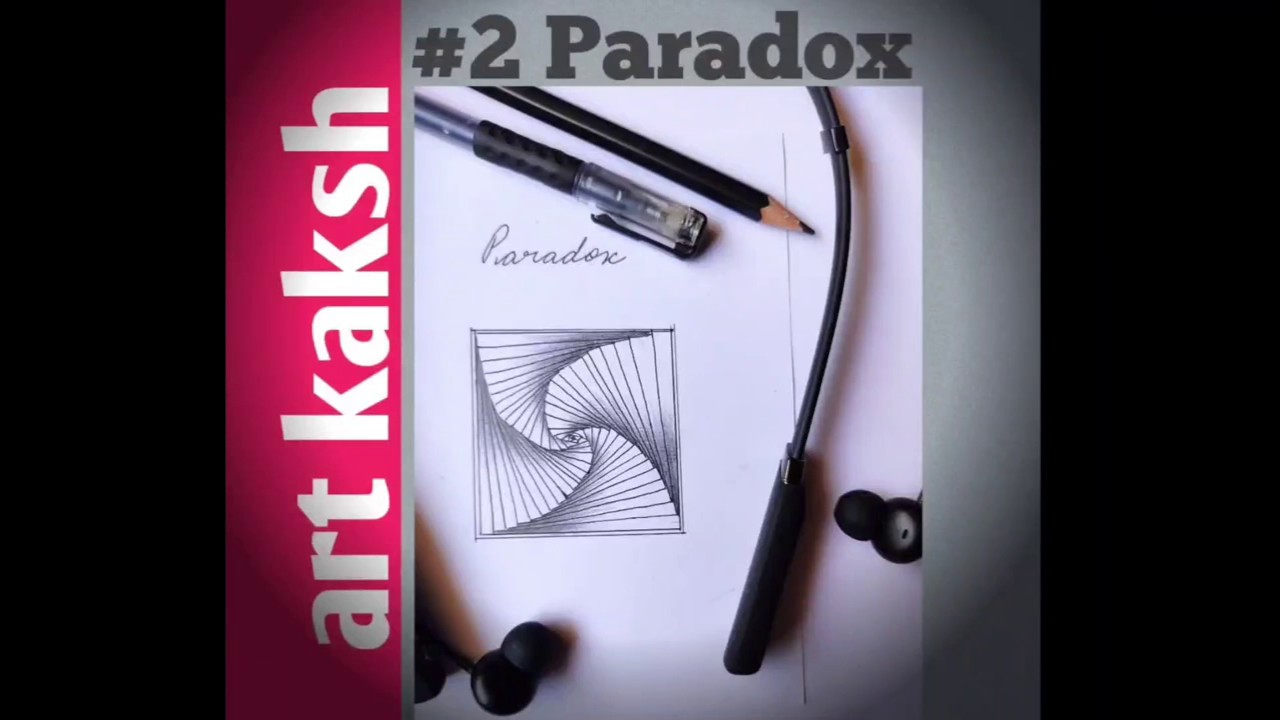 How to make a Paradox? |Tangle Pattern 2| |Zentangle Art| - YouTube