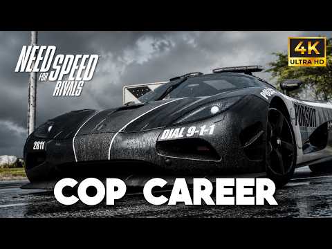 NFS RIVALS - Full Cop Career | 4K