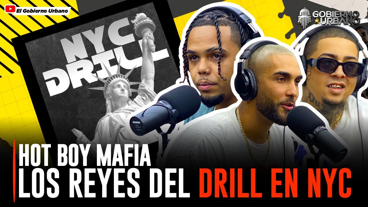 HOT BOY MAFIA LOS REYES DEL DRILL EN NYC @ELBRAYLIN_ - YouTube