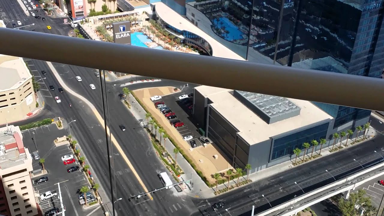 Signature room view at mgm Grand with balcony tower three 3 - YouTube