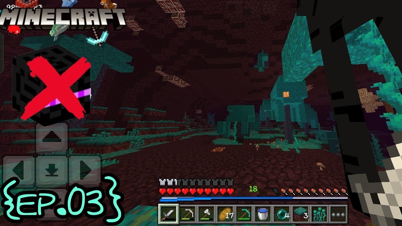 ☀️ Minecraft Survival 2025 SS3 #3 | สำรวจพื้นที่นรก+กำจัด Enderman - YouTube
