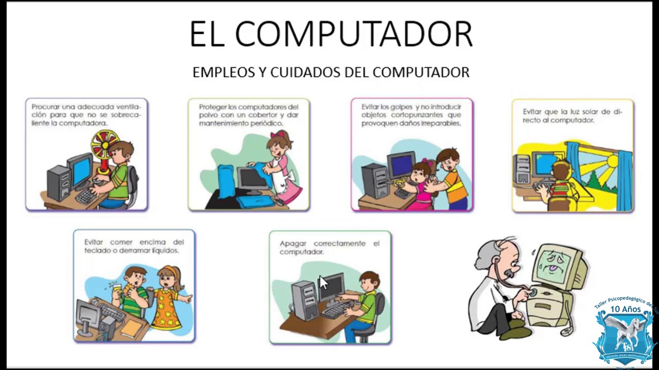 Cuidados del computador - YouTube