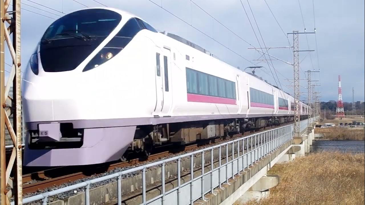 E657系K5編成 特急 ときわ66号 - YouTube