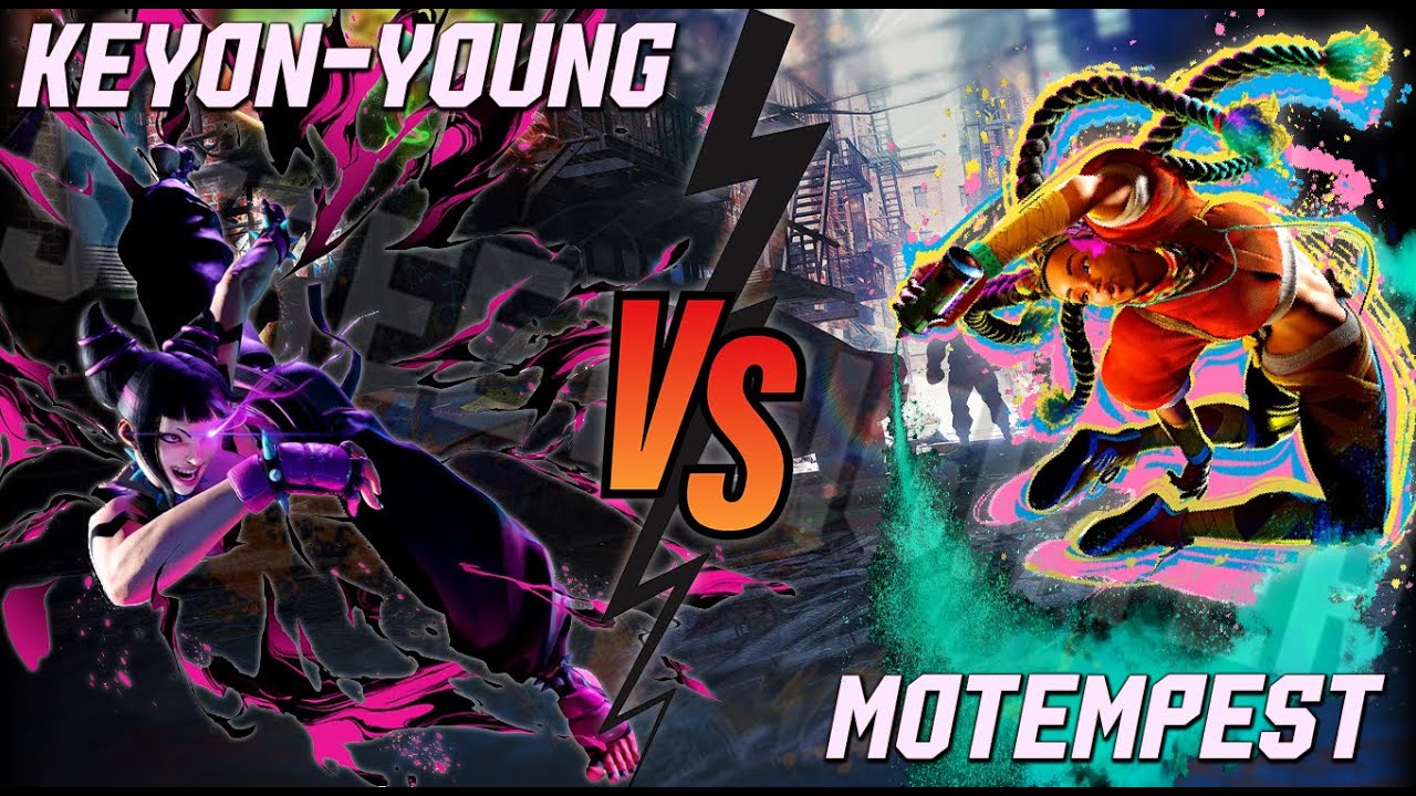 【SF6】MoTempest (Kim) vs Keyon-Young (Juri) FT6 ~ Final Beta Matches ...