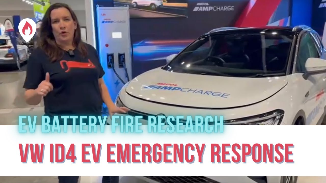 Emergency Response to VW ID4 Electric Vehicle Collision or Fire - YouTube
