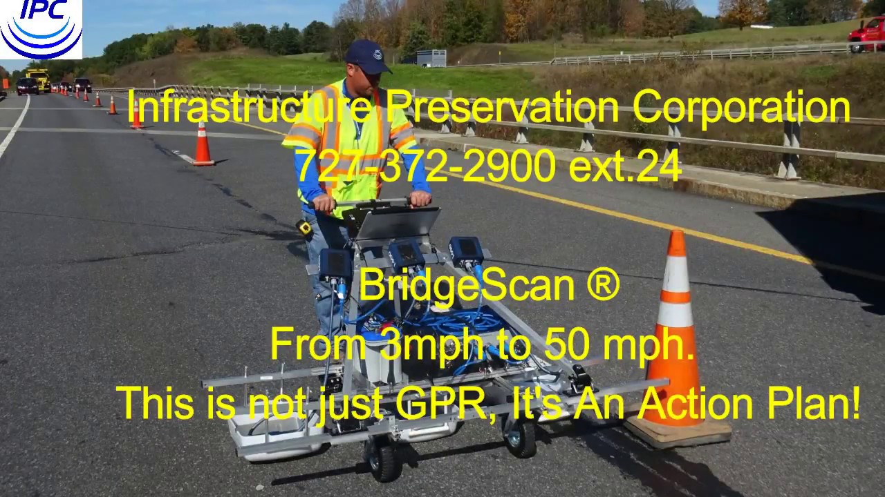 GPR Bridge Deck & Approach Way Inspection - YouTube