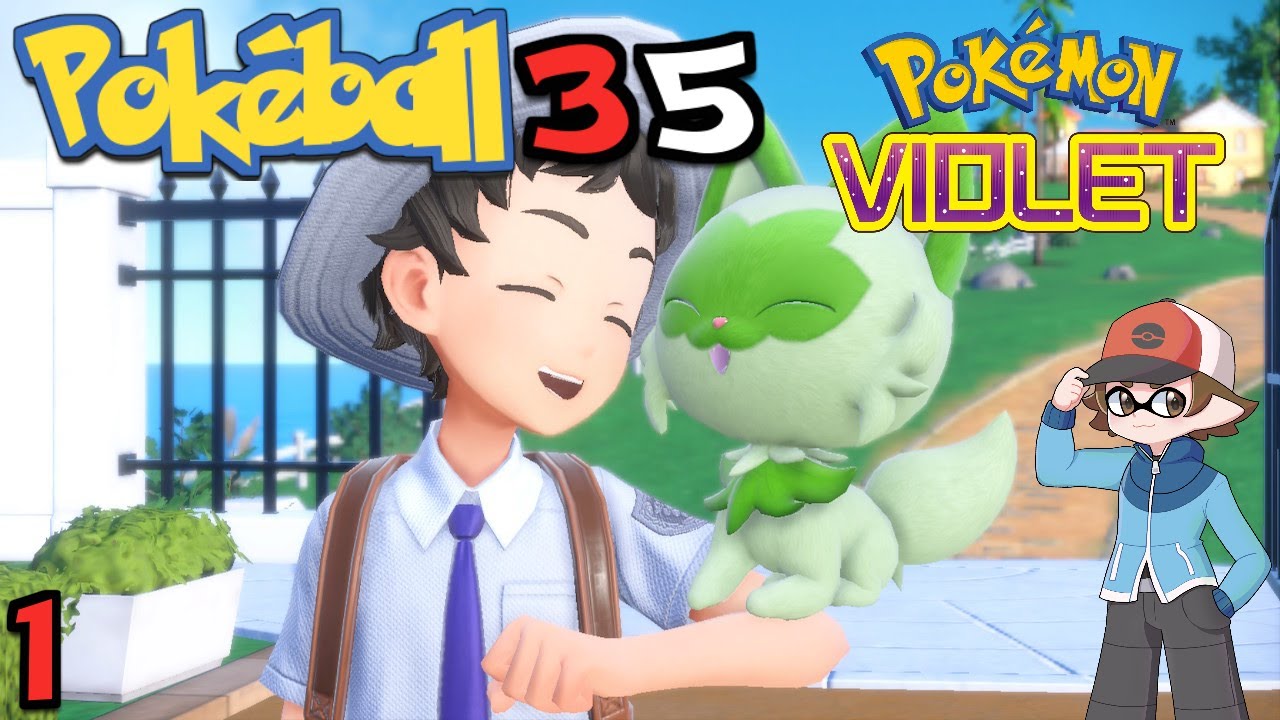 | Pokémon Violet Episode 1 | - New Home, New Region, New Discoveries ...