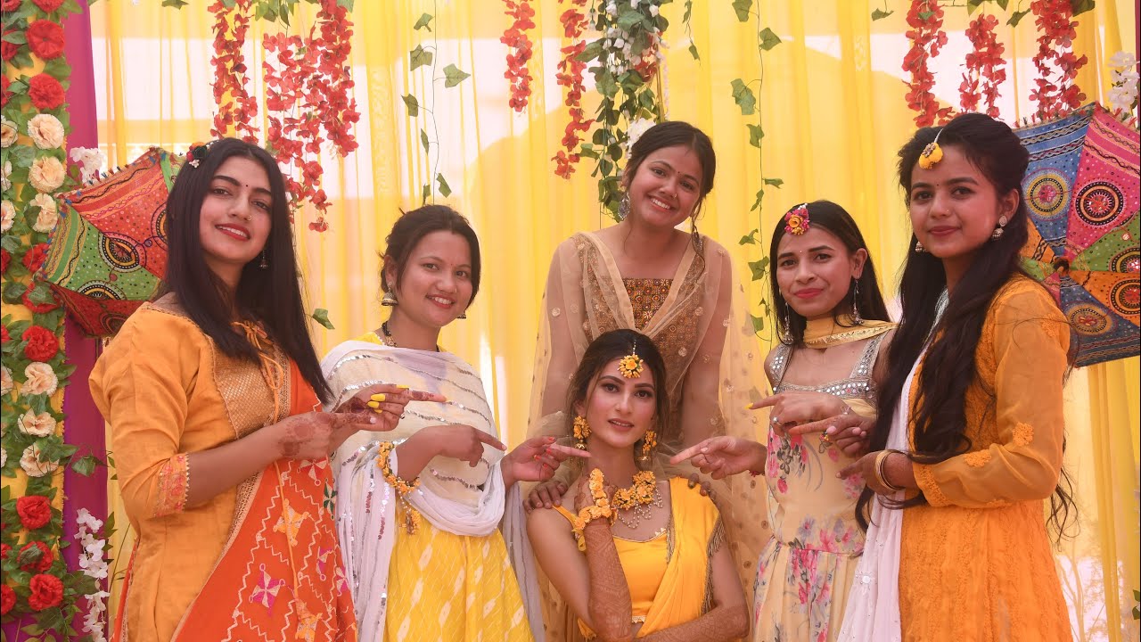 Best Wedding dance of Bride |Bride Haldi Dance | Haldi Ceremony | # ...