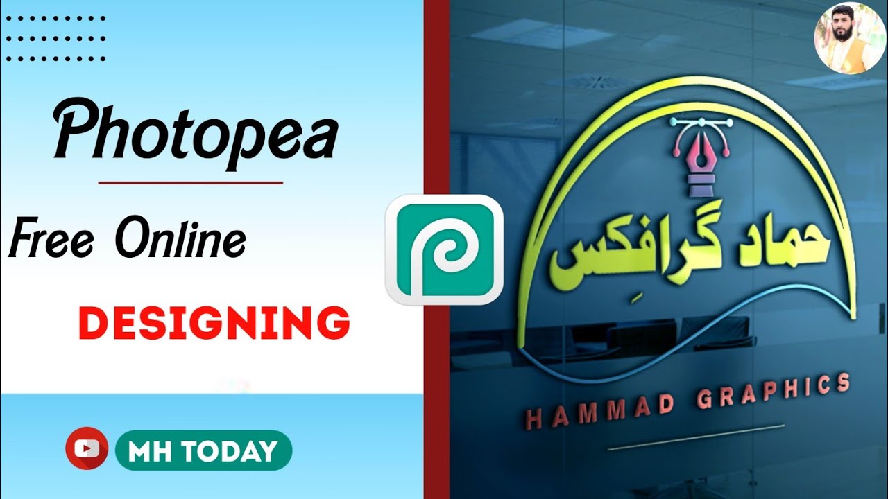 how to create a 3d logo mockup on photopea | logo mockup on photopea ...