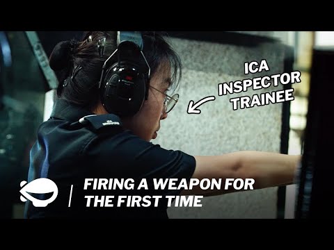 Firing a weapon for the first time | Becoming an ICA Inspector | EP 5 ...