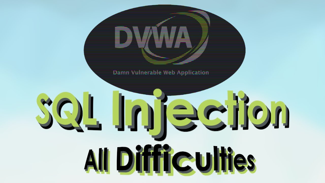 DVWA - Injection SQL - Low/Medium/High - YouTube