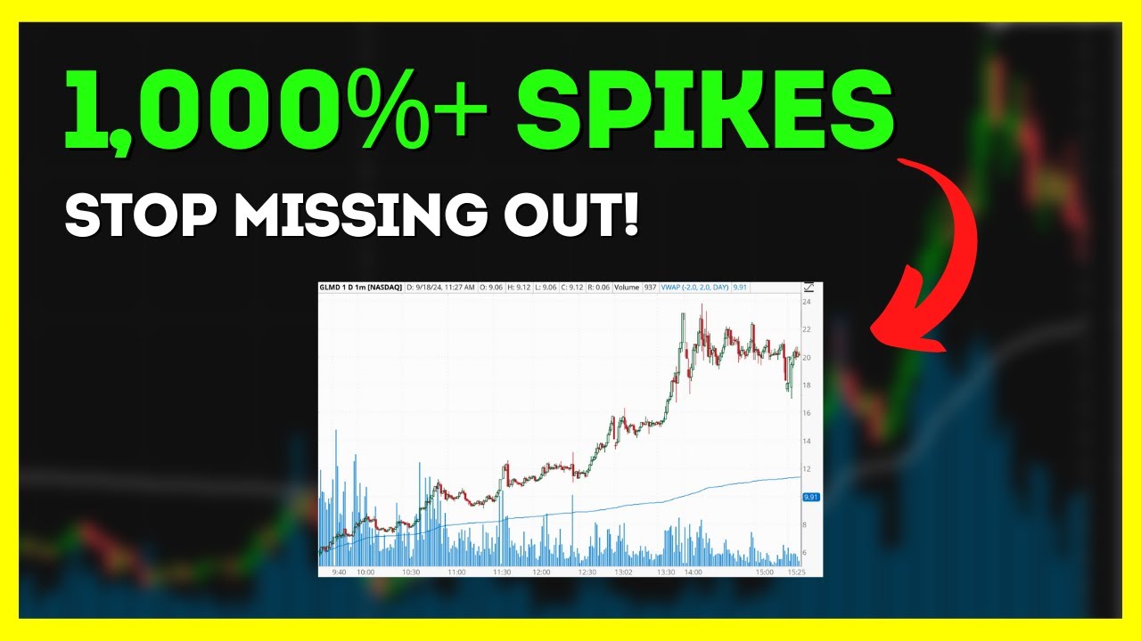Every Big Stock Spike Has This ONE THING In Common | $TNON $GLMD $PRTG ...