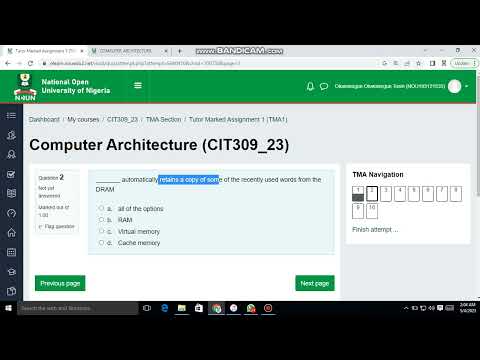 HOW TO SOLVE YOUR TMA QUESTION AND ANSWERS - YouTube