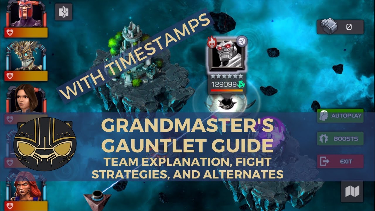 Grandmaster's Gauntlet Guide - Team Explanation, Fight Strategies, and ...