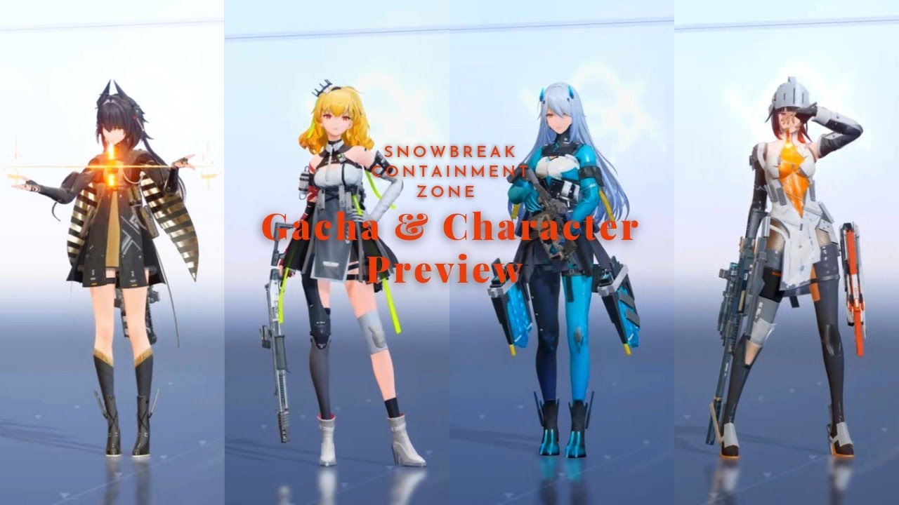 Snowbreak Containment Zone - CBT Gameplay - Gacha & Characters Preview ...