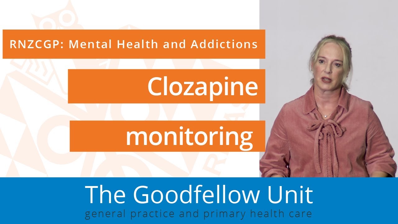 Clozapine monitoring: Mental Health & Addictions Day 2023 - YouTube
