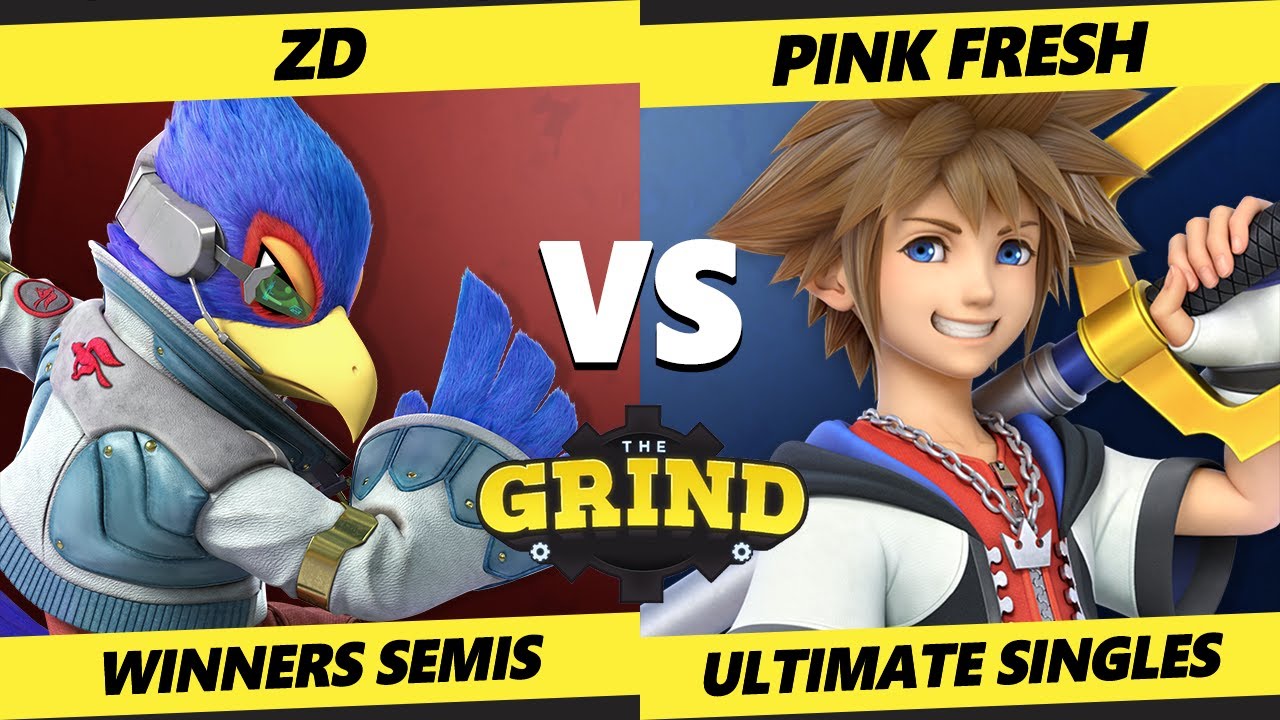 The Grind 204 Winners Semis - ZD (Falco) Vs. Pink Fresh (Sora) Smash ...