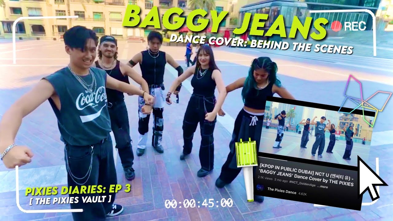 [VLOG] 🔓 The Pixies Vault: Baggy Jeans Dance Cover BEHIND THE SCENES 🎥 | Pixies Diary 💌 ep. 3 ...