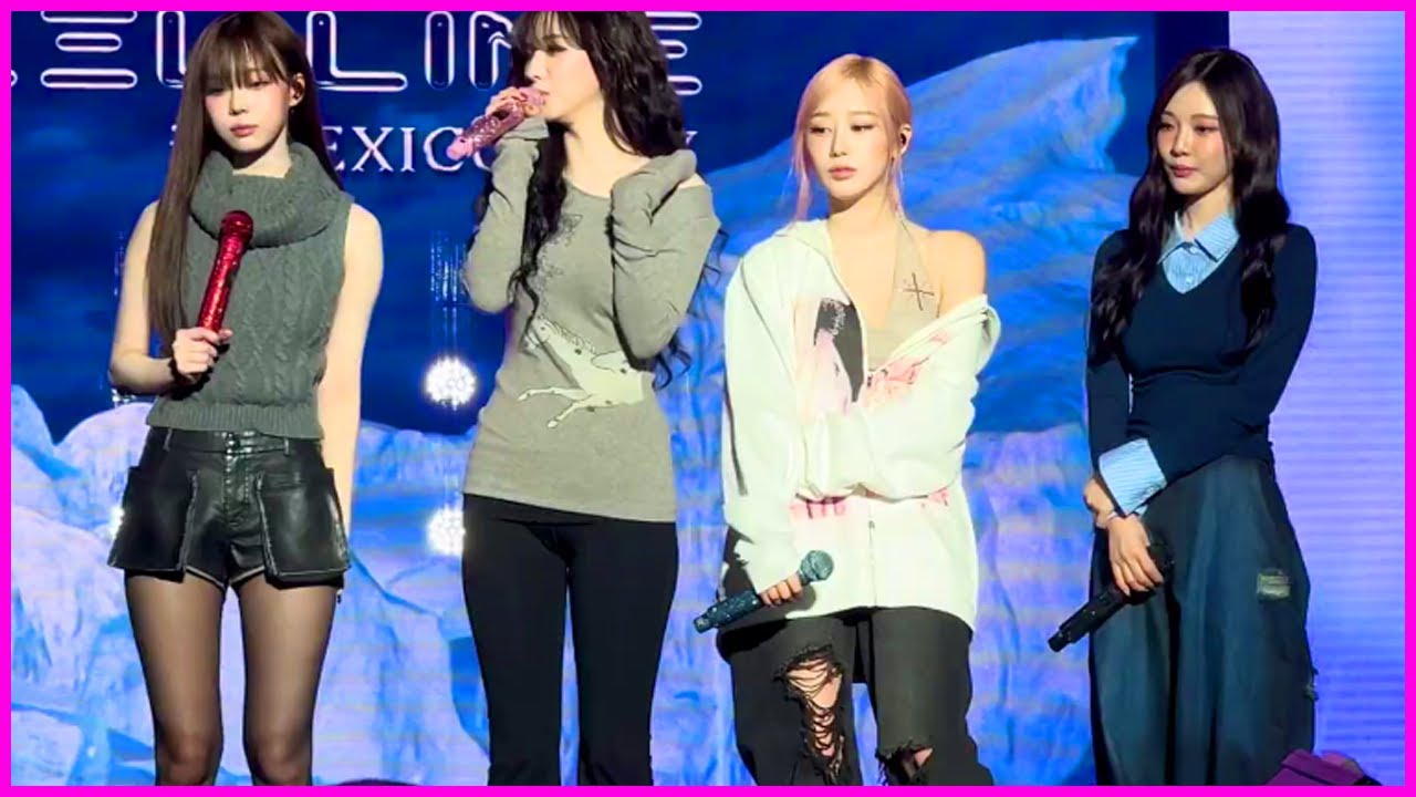 Soundcheck Aespa LIVE TOUR - SYNK : Parallel Line at London - YouTube