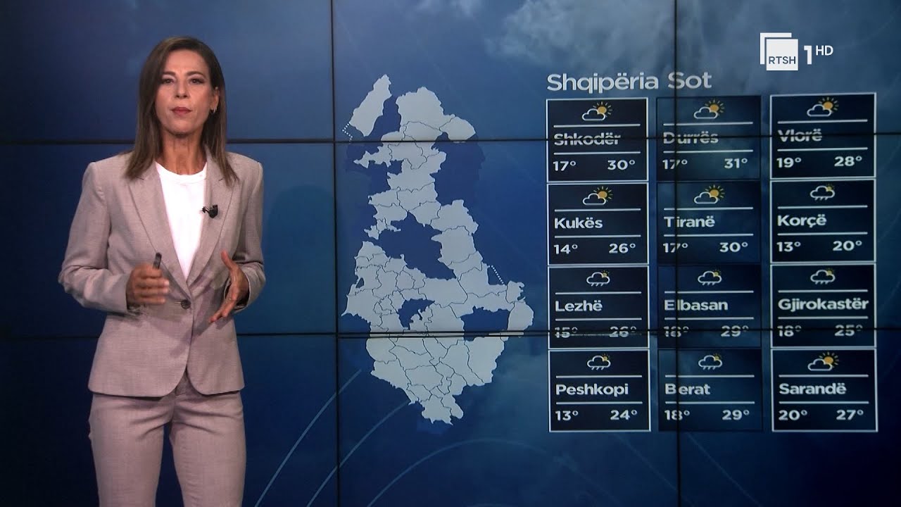 Parashikimi i motit, situata meteorologjike sot dhe nesër | RTSH - YouTube
