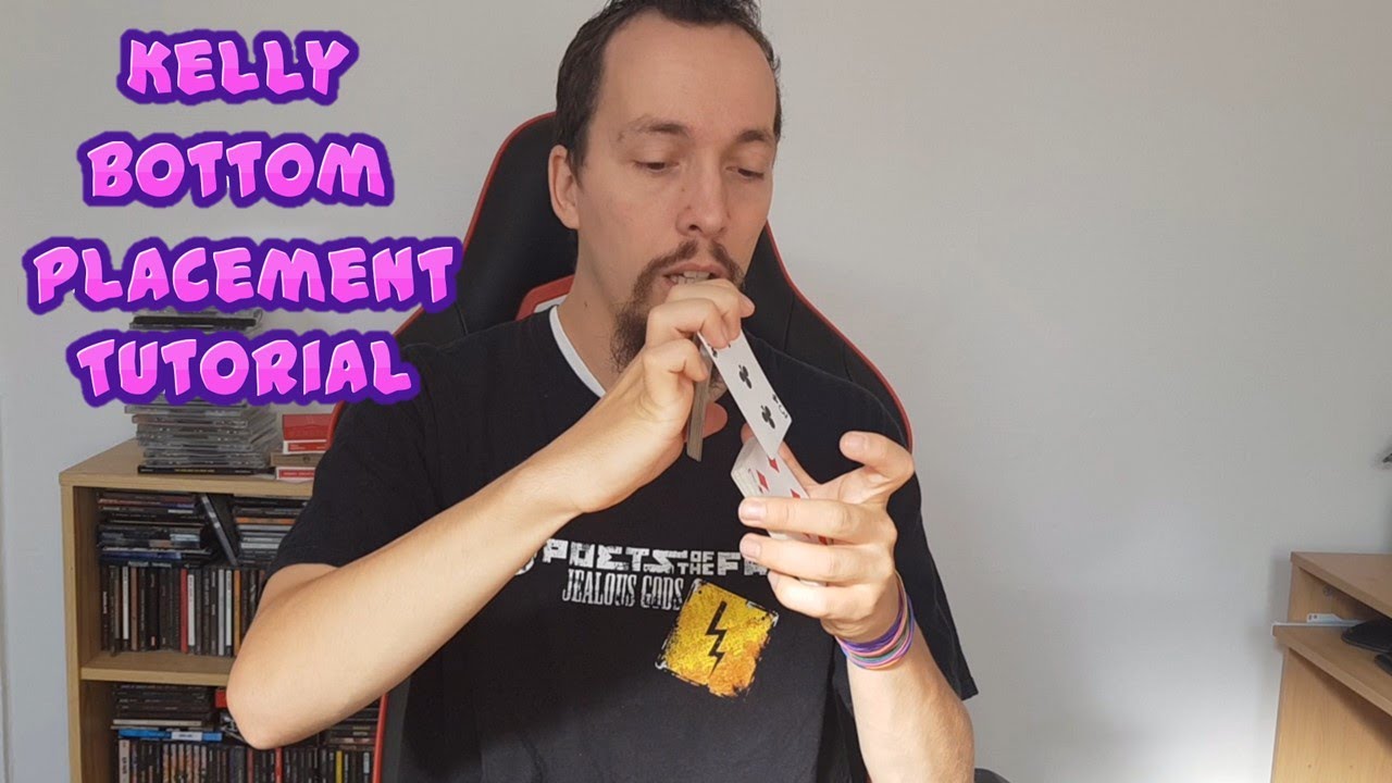 Kelly bottom placement tutorial. Easy beginner's card magic trick using ...