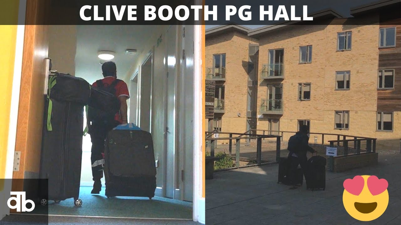 MOVE IN VLOG | CLIVE BOOTH POST GRADUATE HALLS 😍 | Oxford Brookes ...