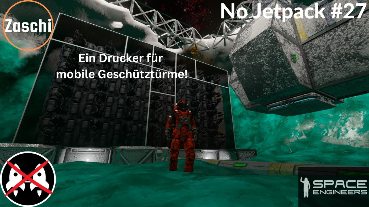 Der Drucker - Part 2 - No Jetpack Survival #27 - Space Engineers ...