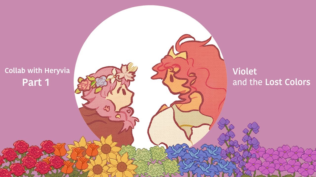 Violet and the Lost Colors Part 1 with Heryvia: Meet-Cute between a Witch and a Princess - YouTube