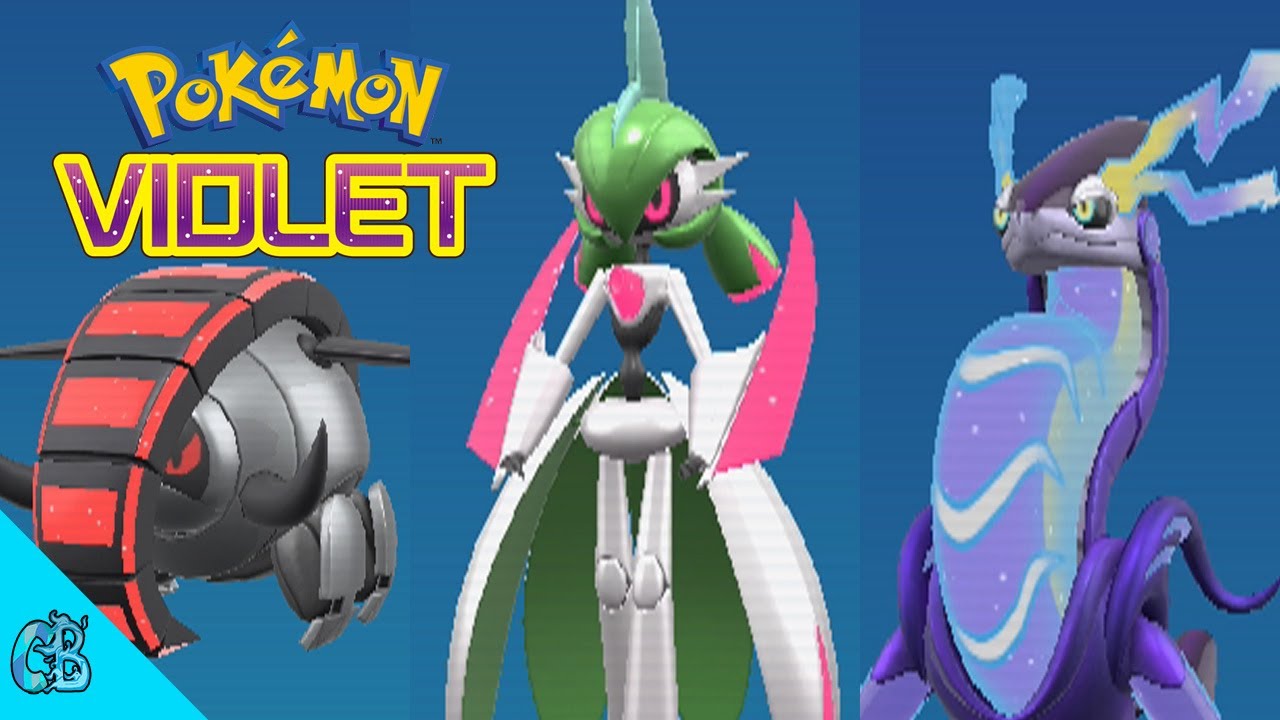 Pokemon Violet - Future Paradox Pokemon Pokedex Entries - YouTube